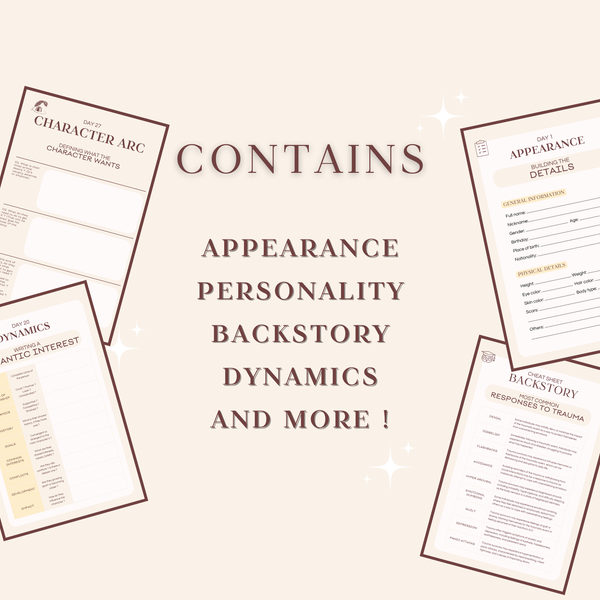 How To Write A Controlling Character?