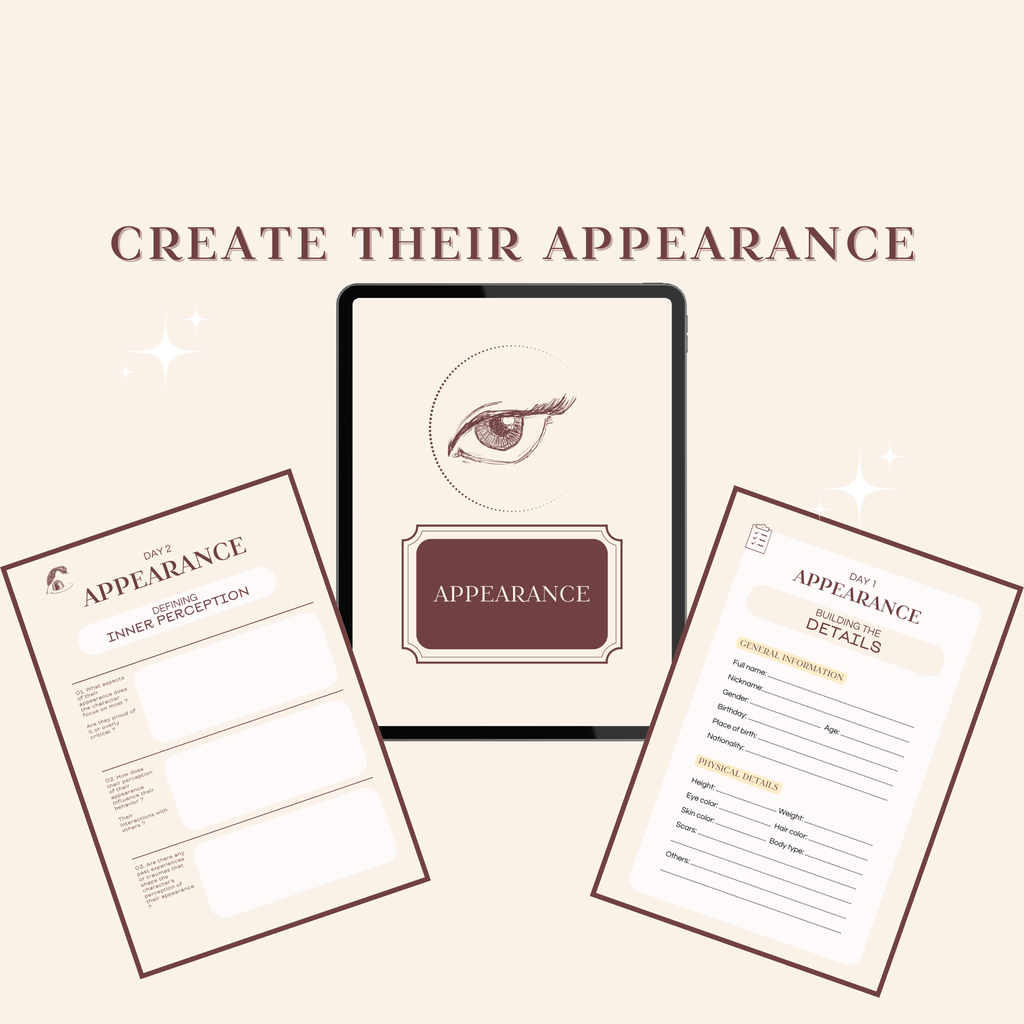 30-DAYS CHARACTER TEMPLATE
