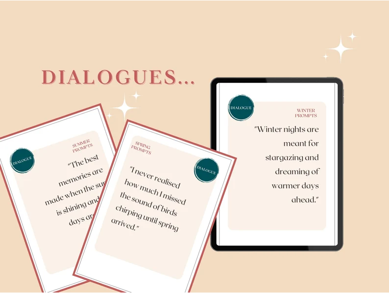 SEASONS WRITING PROMPTS