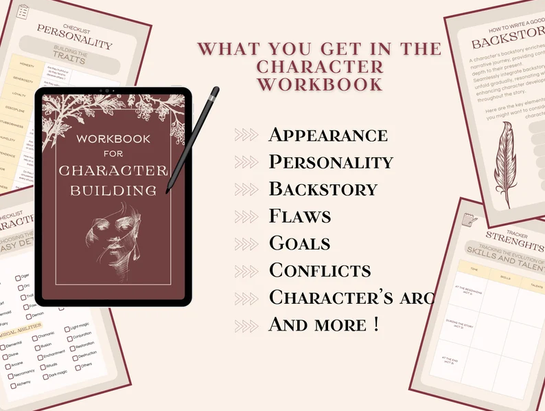 BUNDLE - CHARACTER WORKBOOKS